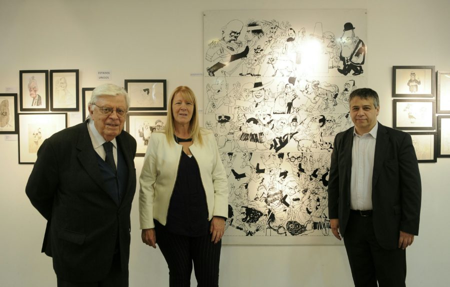 Stolbizer y Sabat en el Museo del Humor – Partido GEN Buenos Aires